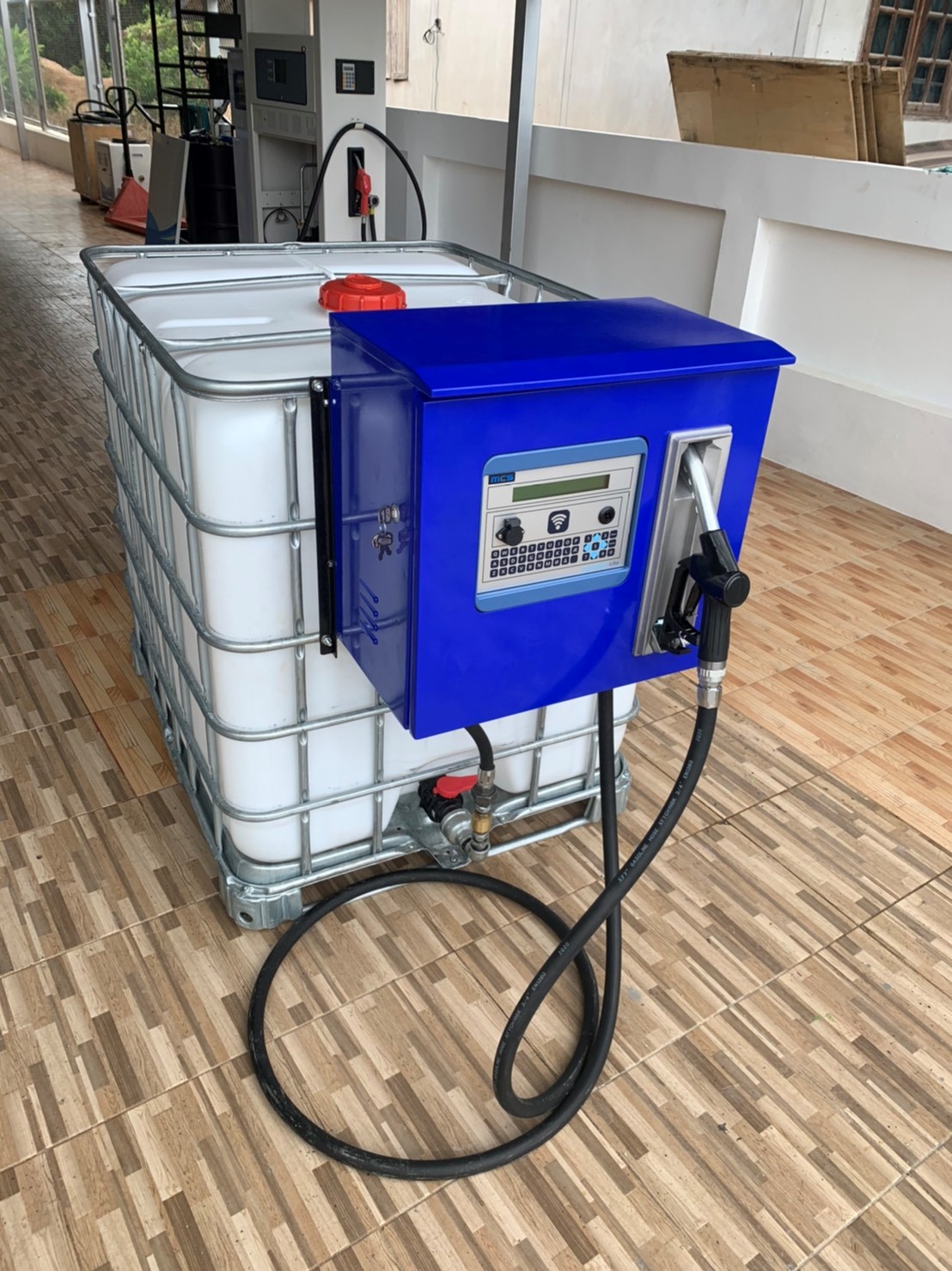 Integrated fuelling depot station with dispensing system - Samudra ...