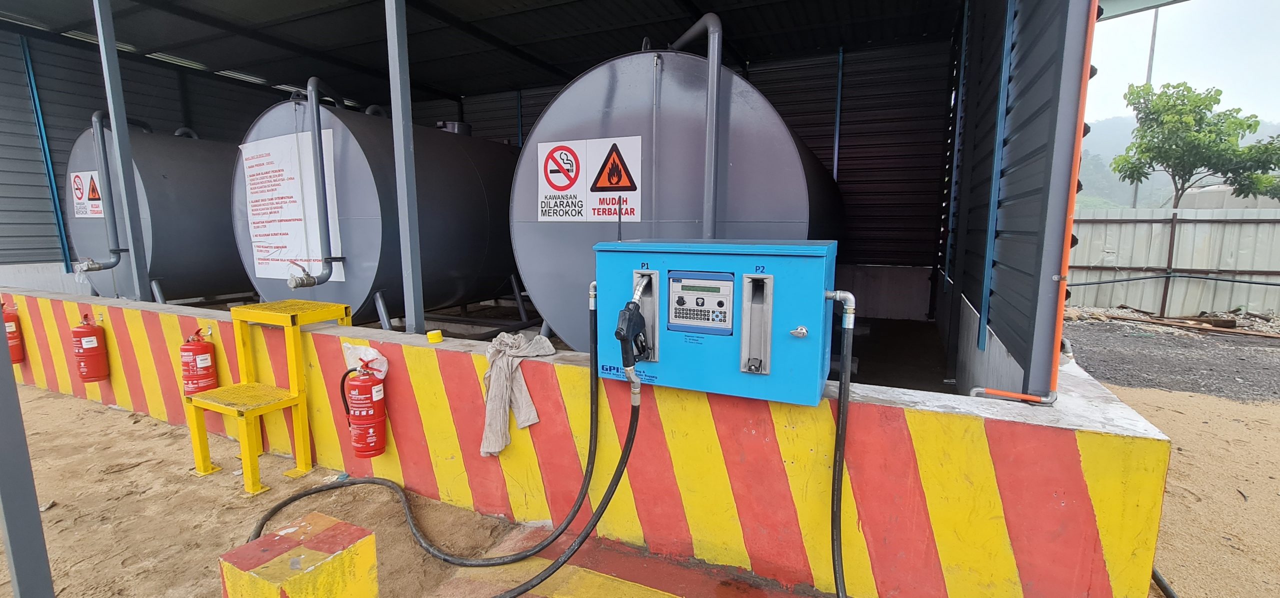 Integrated fuelling depot station with dispensing system - Samudra ...